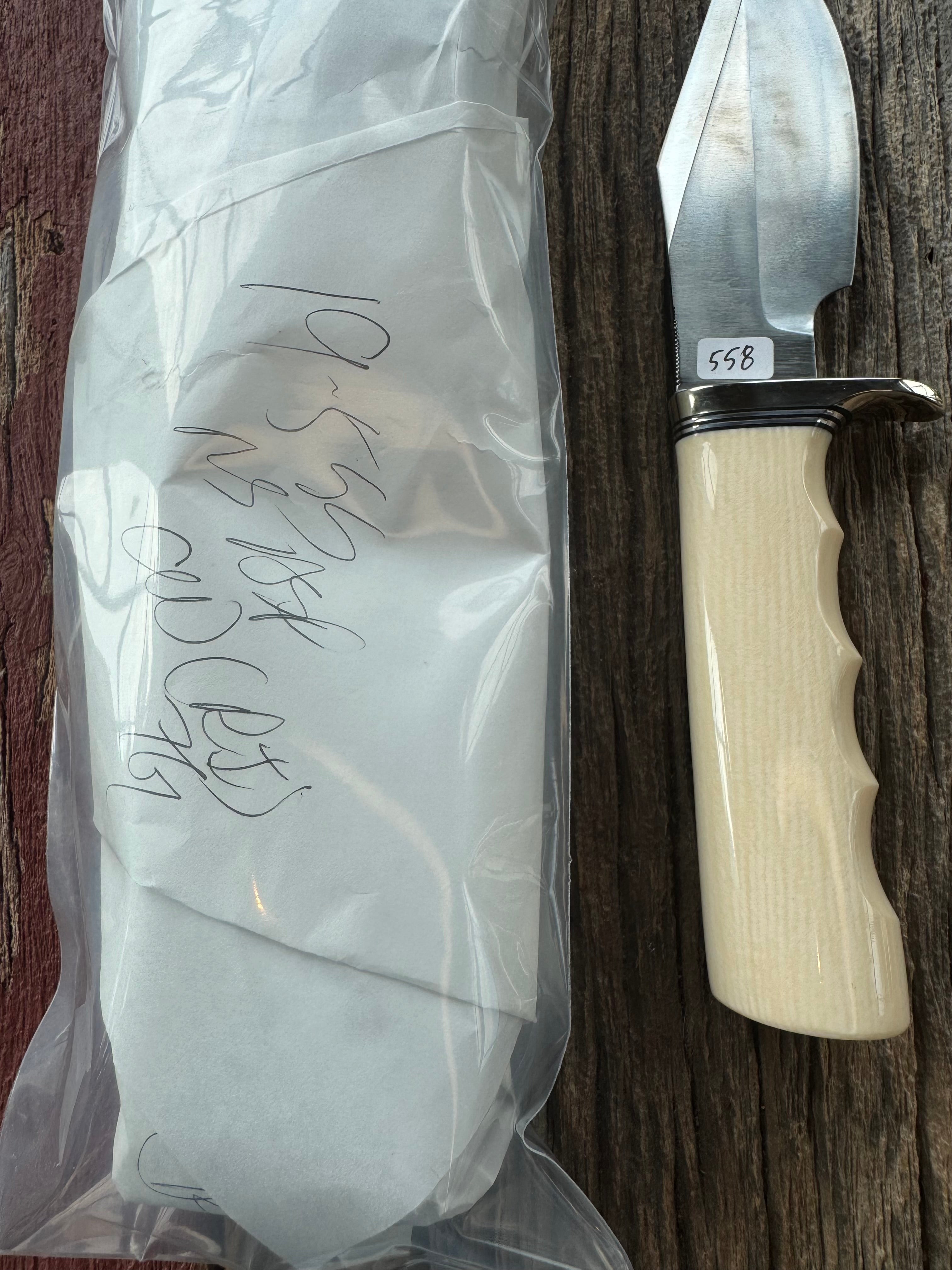 New in paper Randall Model 19-5 with a nice piece of customer supplied ...