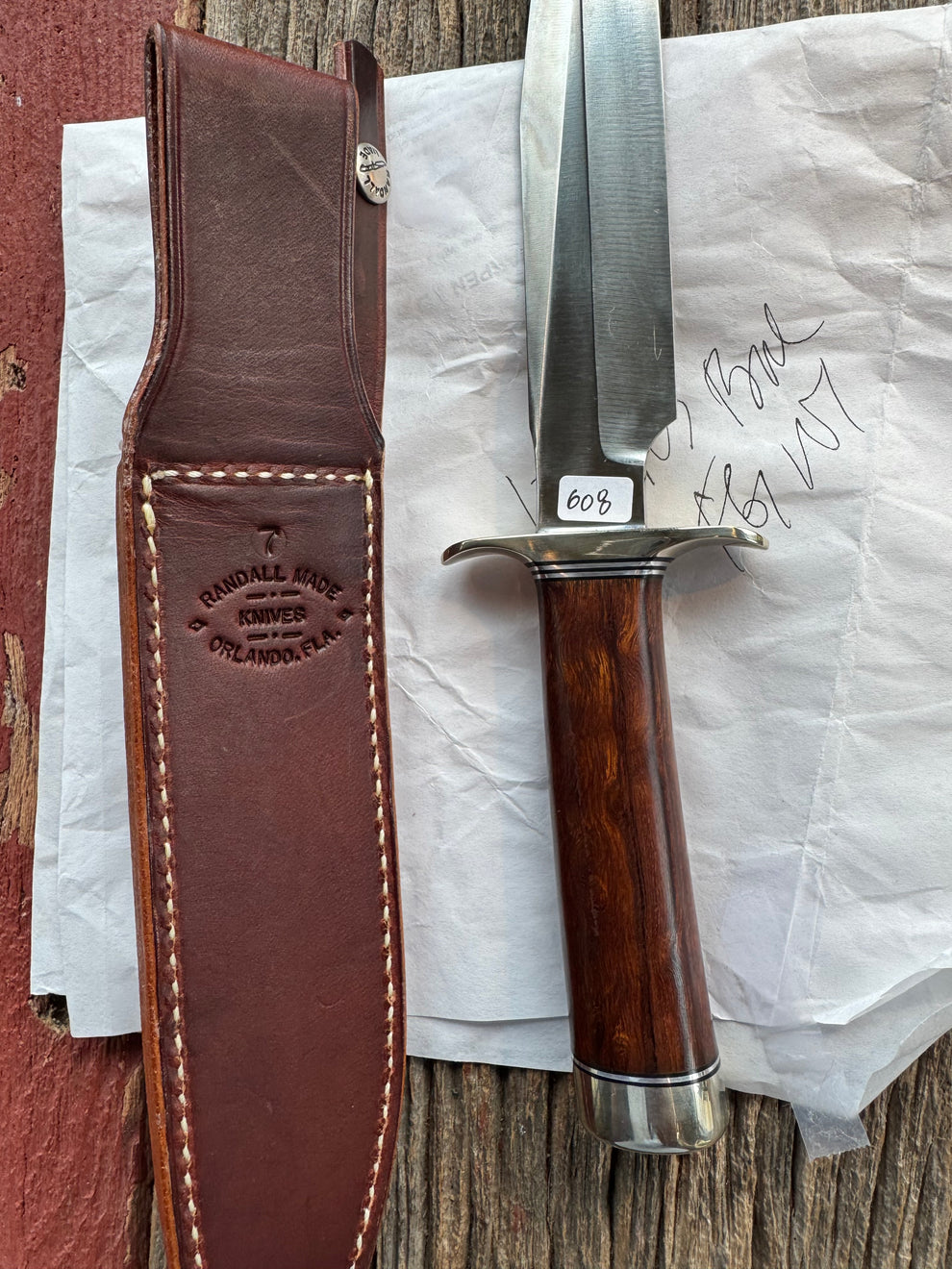 New in Paper Randall Model 1-7 Stainless steel blade, Nickel silver hi ...