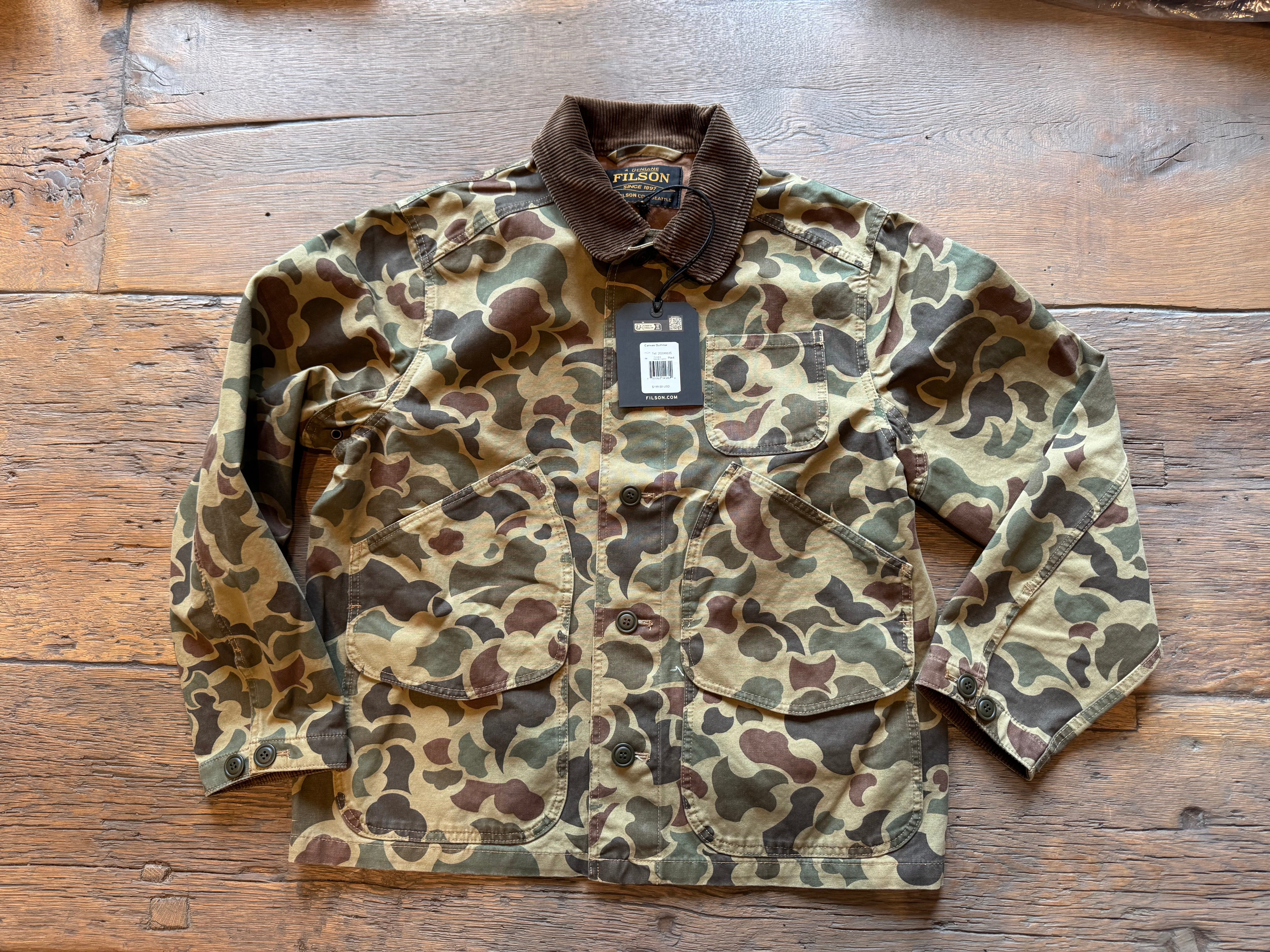 Filson Canvas Outfitter Jacket Tundra or Camo Size Large Sold out at F ...