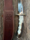 New Randall Knife Model 4-7 in a Stag Finger groves Handle Stainless B ...